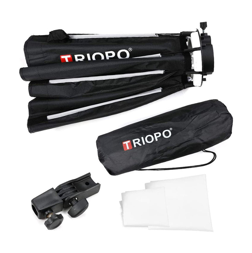 Triopo Octagon Softbox 65CM S Mount (GRID) – De Cámaras Panamá